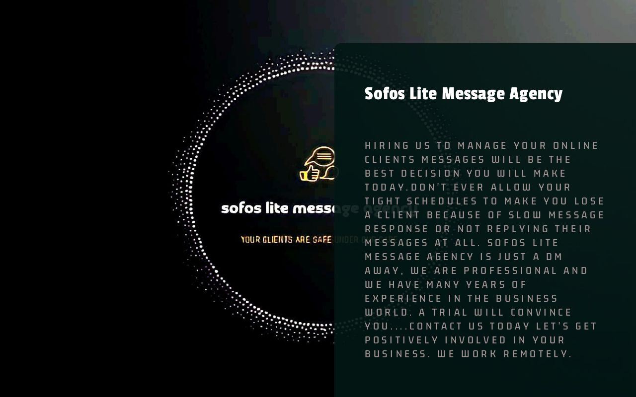 Sofos Lite Message Agency
